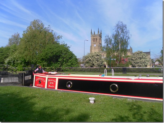 NB Serenity: Plank Lane Lift Bridge to Haigh Hall Country Park